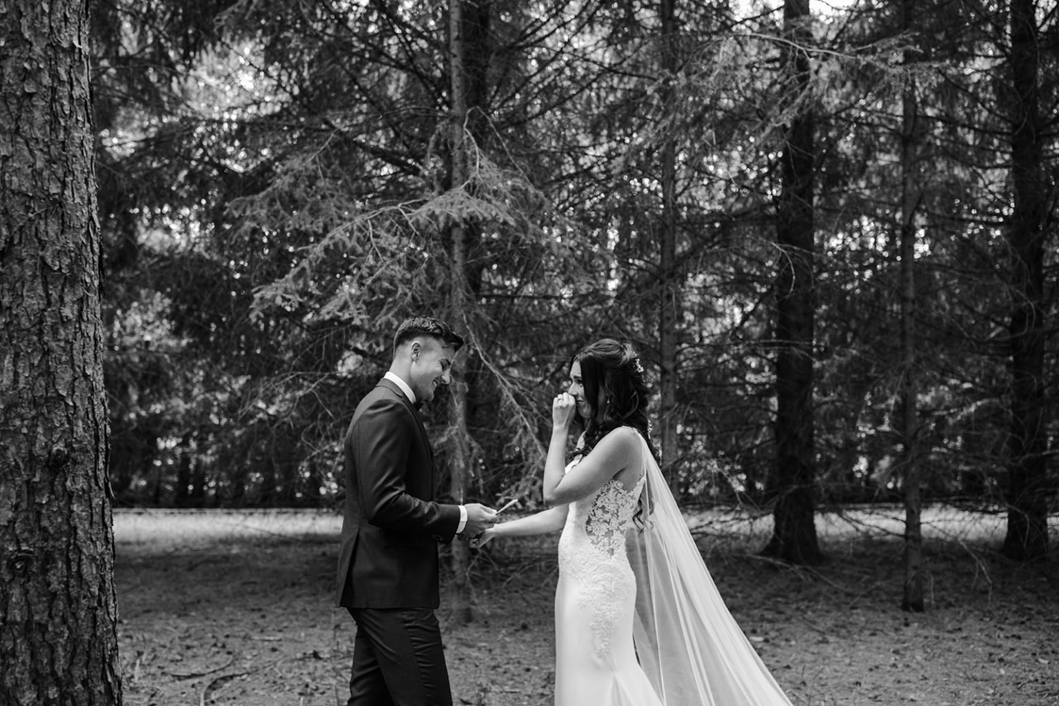 First Look vs. Ceremony Reveal - amybuckphotography.com